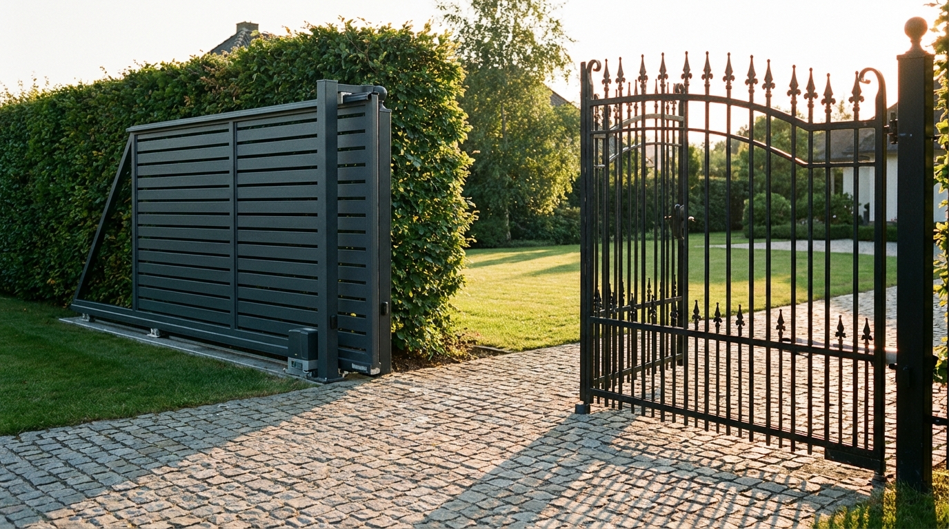 Choosing Between Sliding and Swing Gates for Your Property - All County ...
